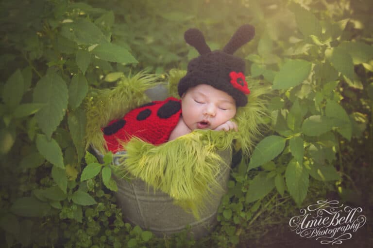 Free Sweet Newborn Baby Ladybug Pattern - Briana K Designs