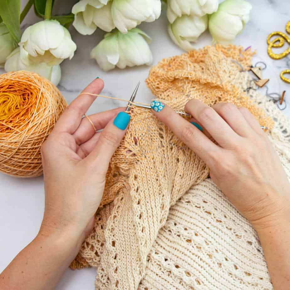 How to Increase Knitting with m1r and m1l - Briana K Designs