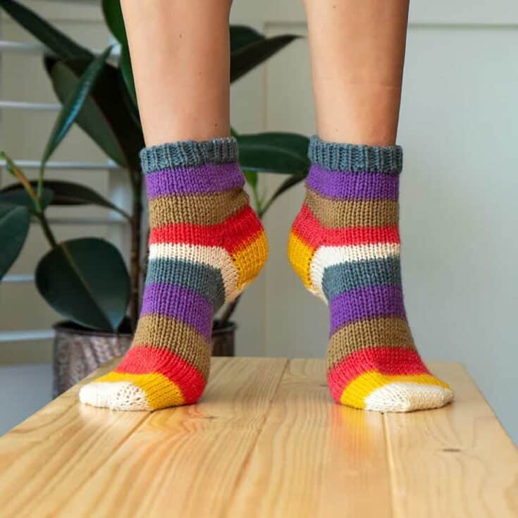 Knit and Crochet Socks Patterns for Cozy Feet - Briana K Designs