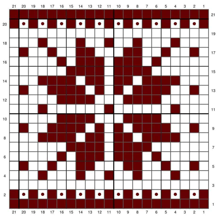 Holiday Mug Rugs Free Knit Pattern - Briana K Designs