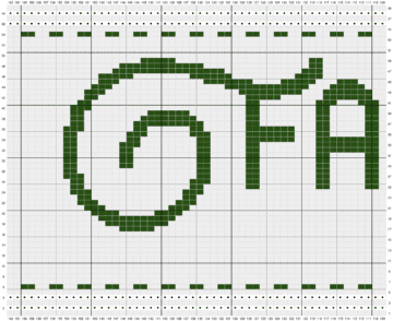 Falalalala Knit Table Runner Free Pattern - Briana K Designs