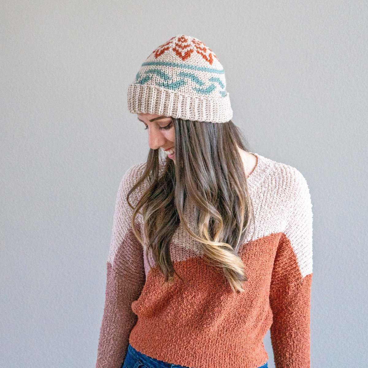 Forest Brooks Crochet Beanie Hat - Free Pattern - Briana K Designs