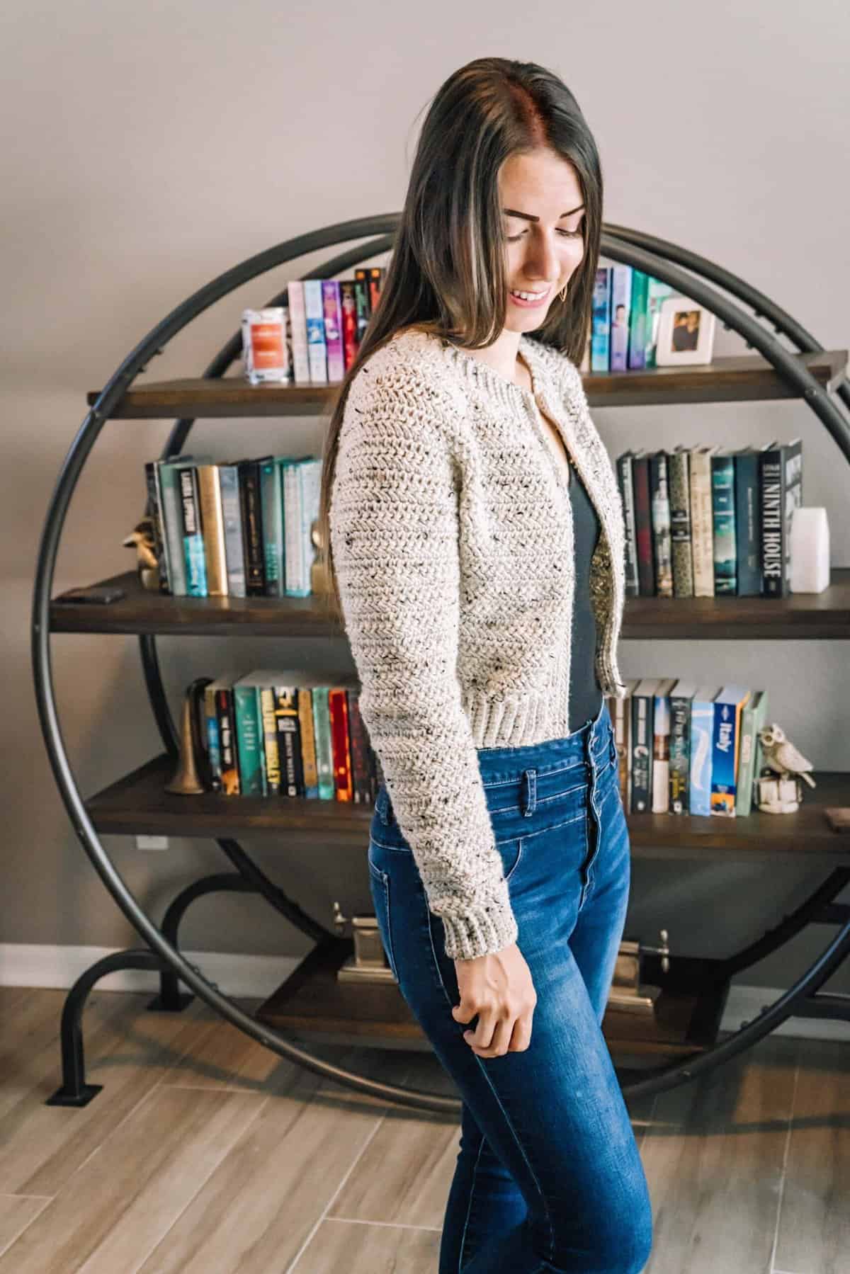 Cascade Adult Crochet Cardigan + Video