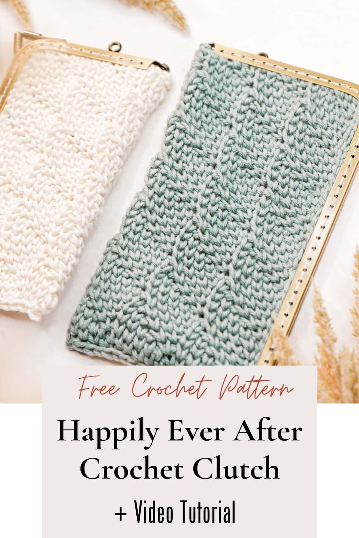 Happily Ever After Crochet Clutch Free Pattern