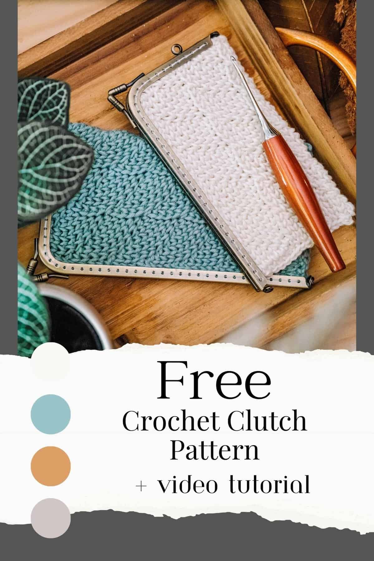 Happily Ever After Crochet Clutch Free Pattern