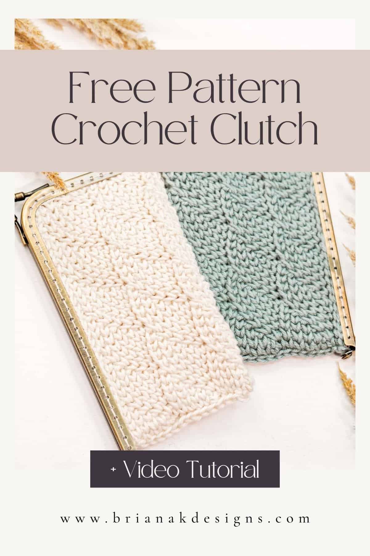 Happily Ever After Crochet Clutch Free Pattern