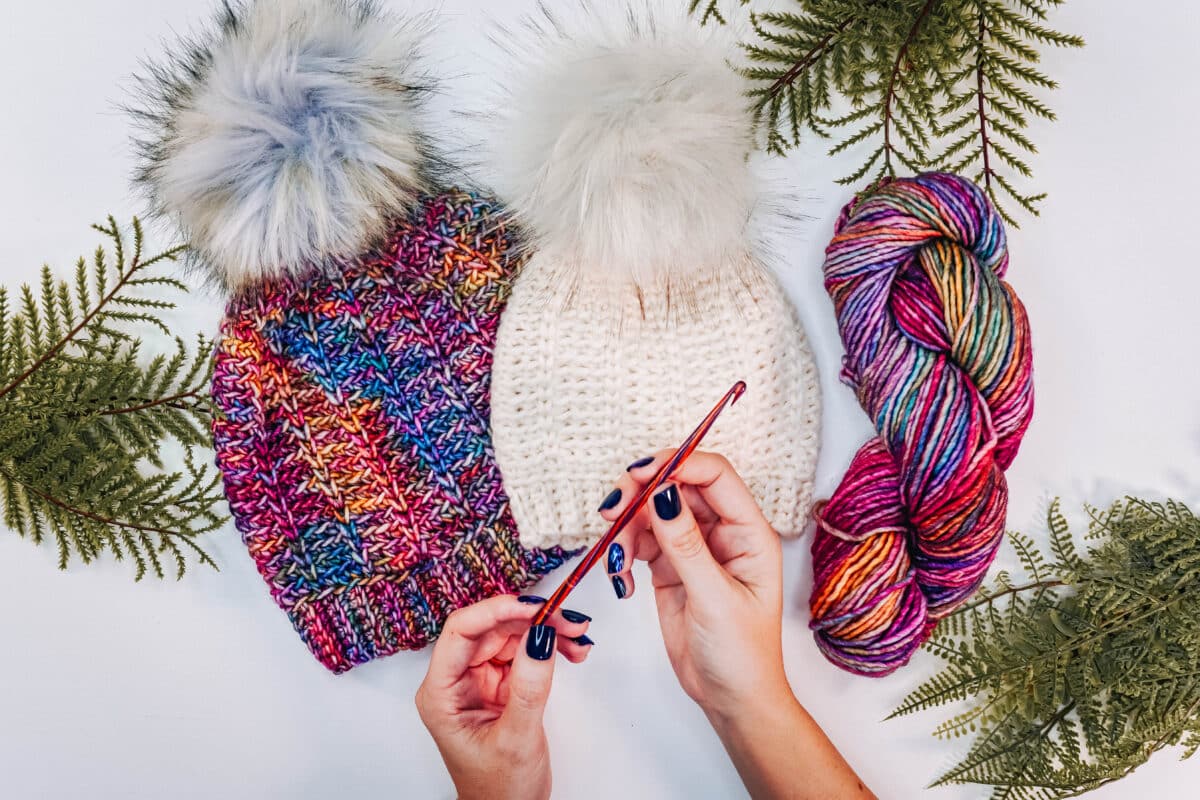 Juniper Knit-Look Crochet Hat