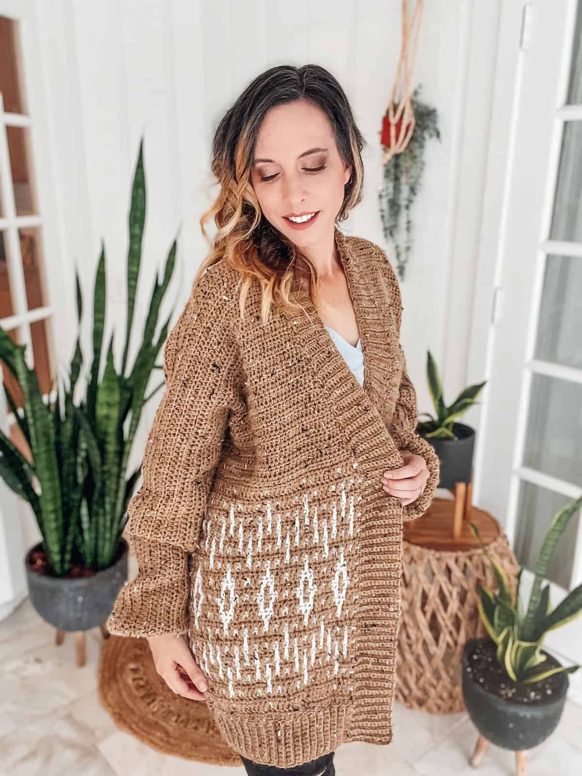 How to Crochet an Incredible Cardigan Using the Mosaic Crochet ...