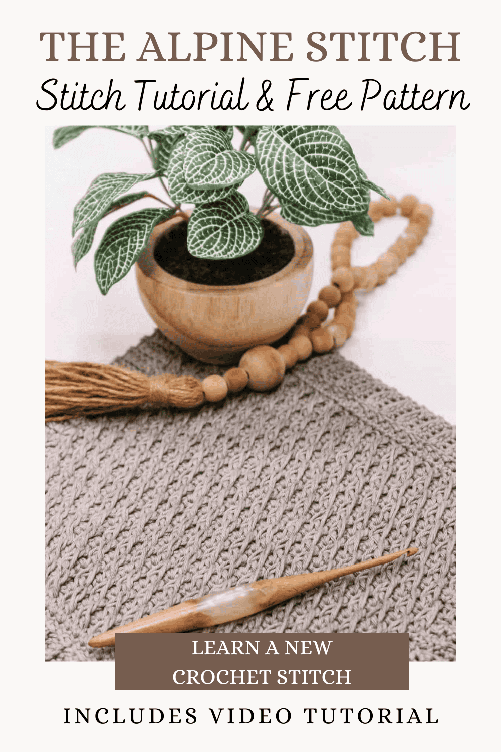 Alpine Crochet Stitch Tutorial – Add Stunning Texture to Your Crochet ...