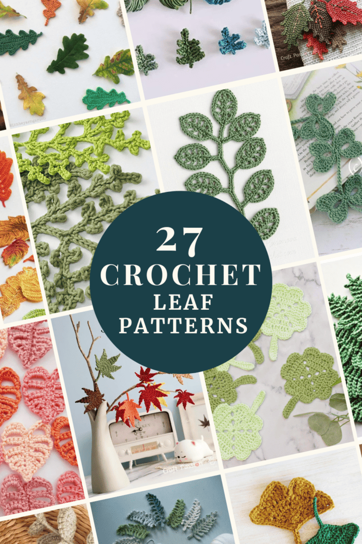The Best Crochet Leaf Patterns Ever