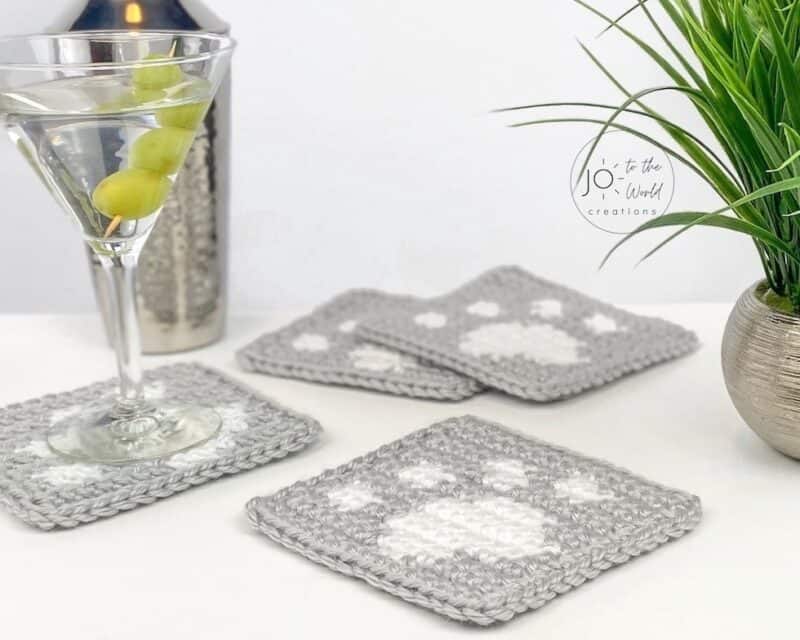 40 Ultimate Ways To Crochet Crafty Coasters For Home Decor - Briana K ...