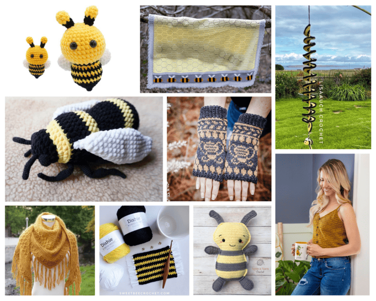 The 30 Best Crochet Bee and Hexagon Inspired Patterns - Briana K Designs