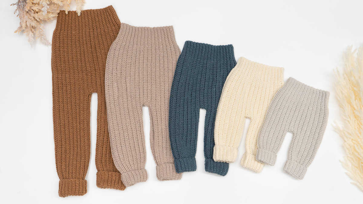 The Cutest Baby Crochet Pants Free Pattern You Will Find - Briana K Designs
