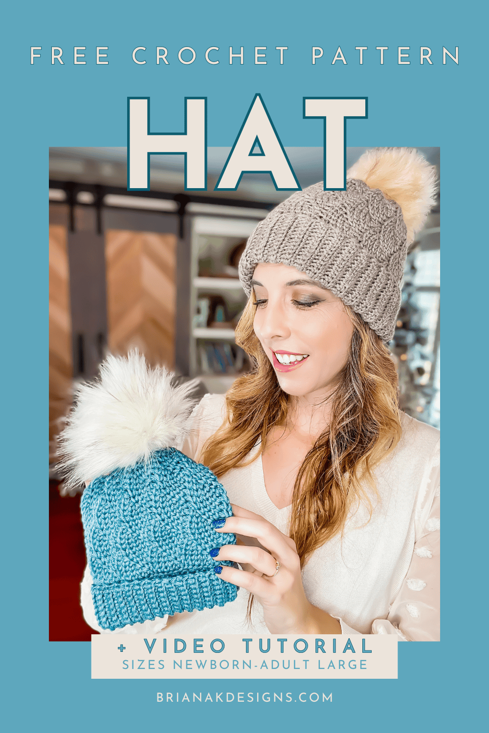 Enchanted Crochet Hat - Free Pattern - Briana K Designs