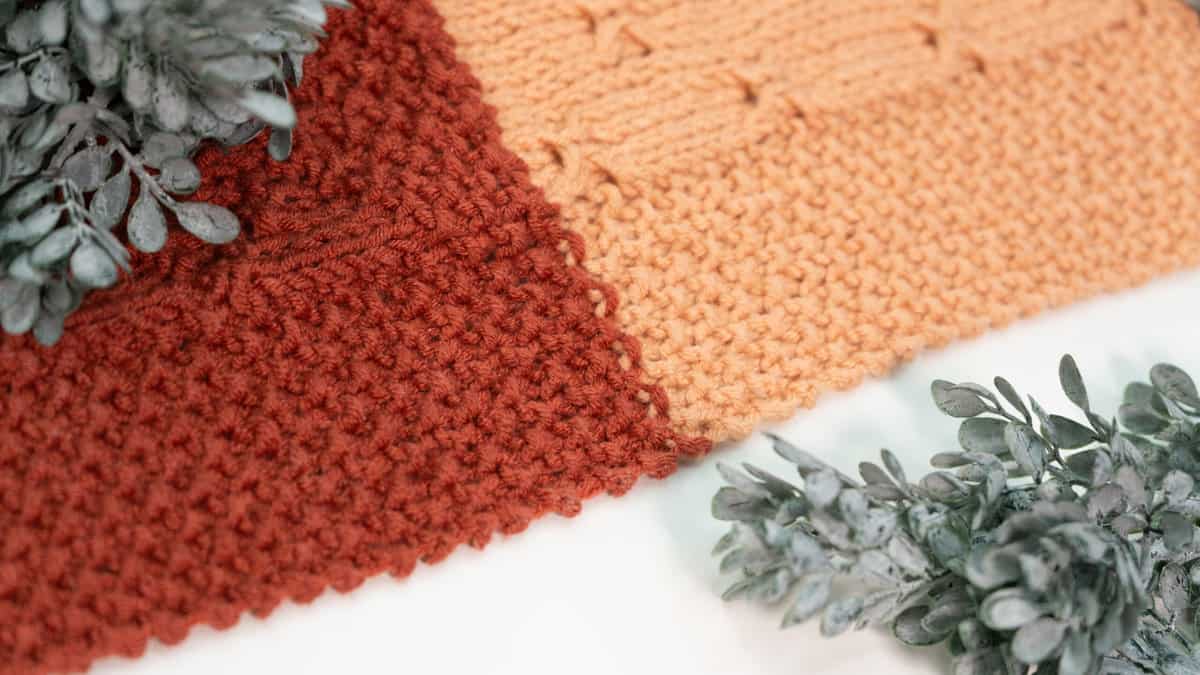 Knit Sampler Textured Blanket Free Pattern - Briana K Designs