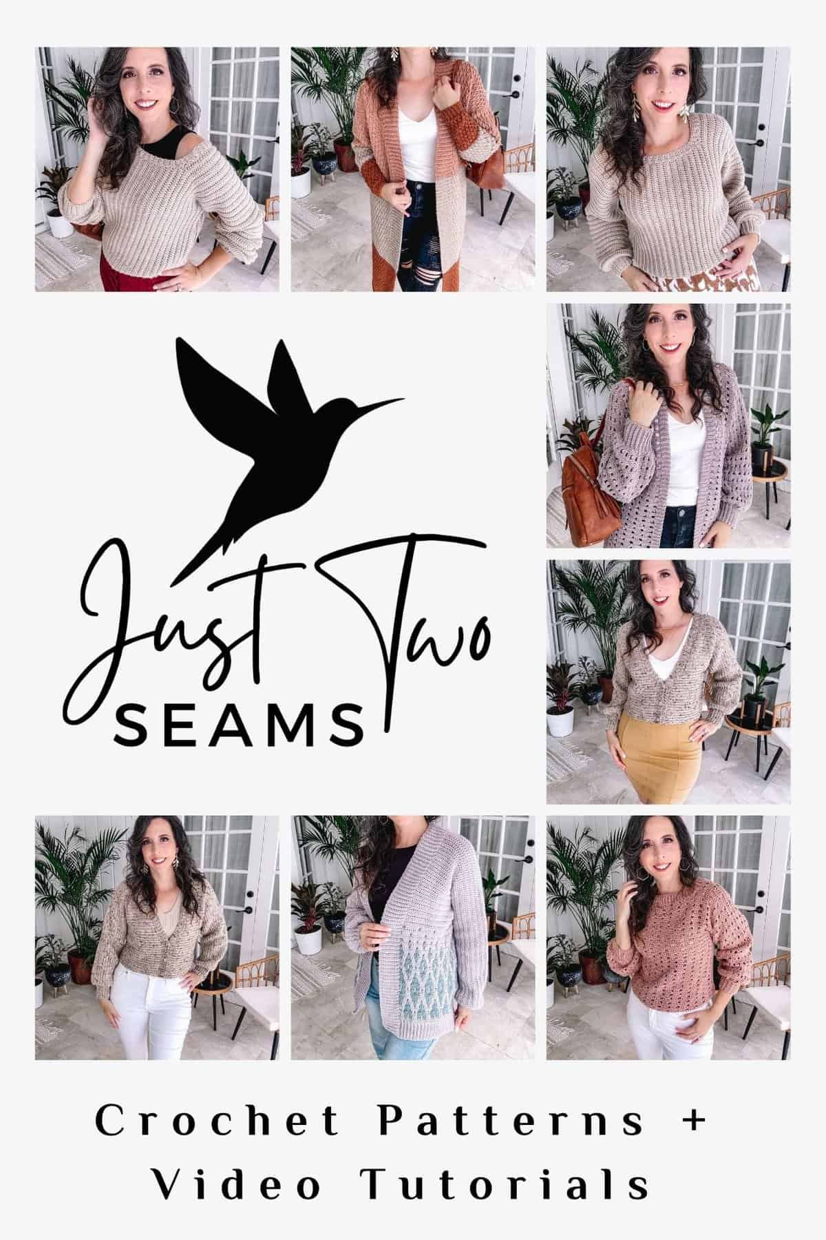 Just Two Seams Crochet Collection - Briana K Designs