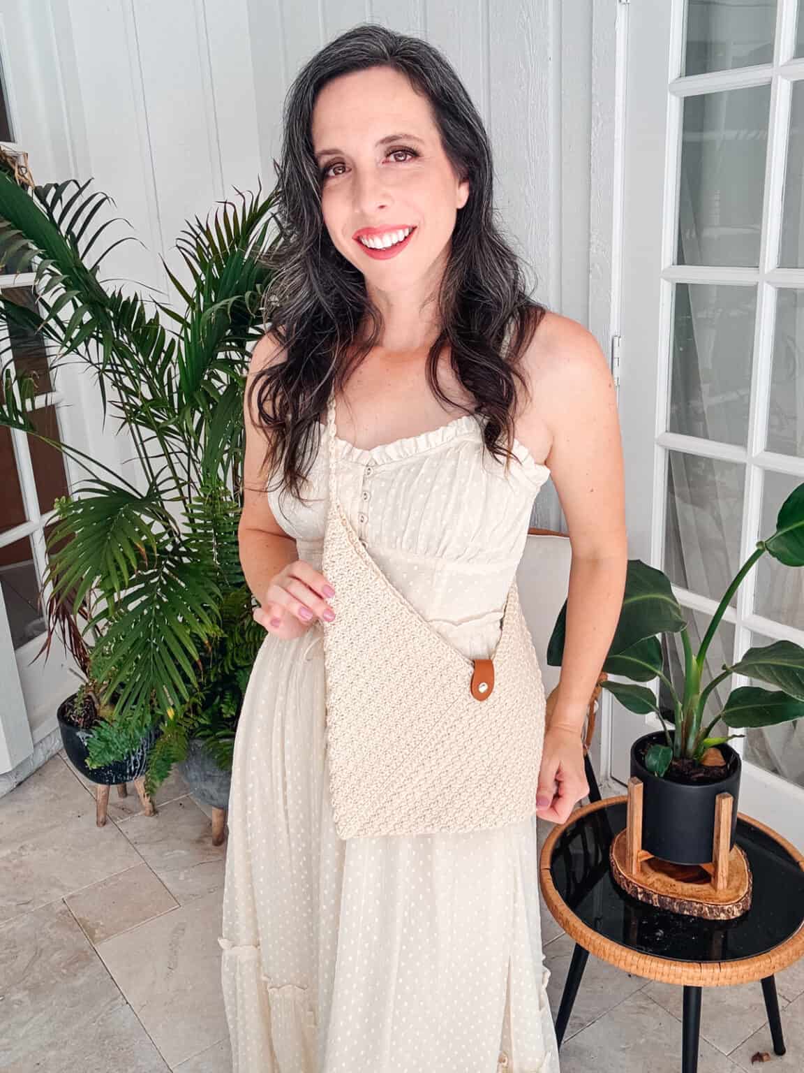 Just A Crochet Rectangle Bag - Free Pattern