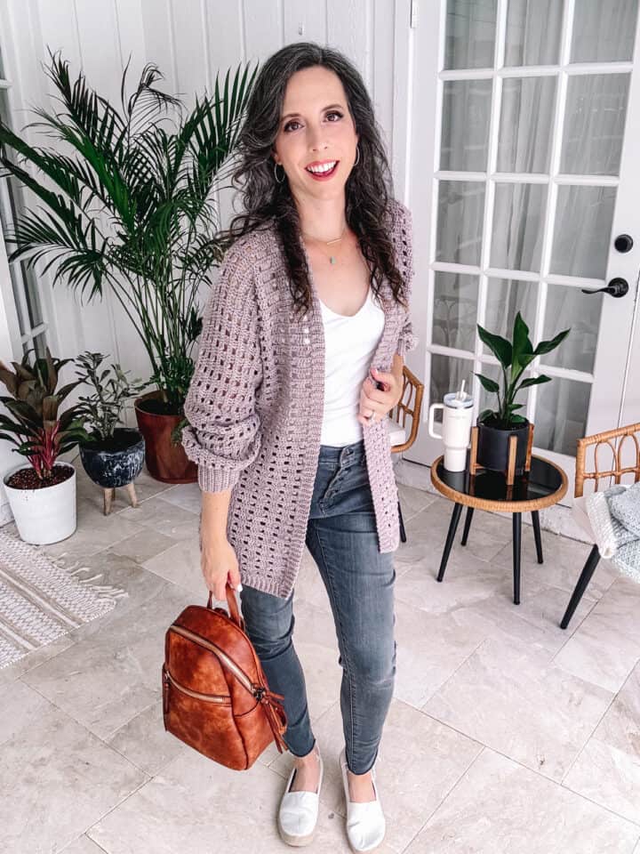 Hummingbird Crochet Cardigan Free Pattern - Briana K Designs