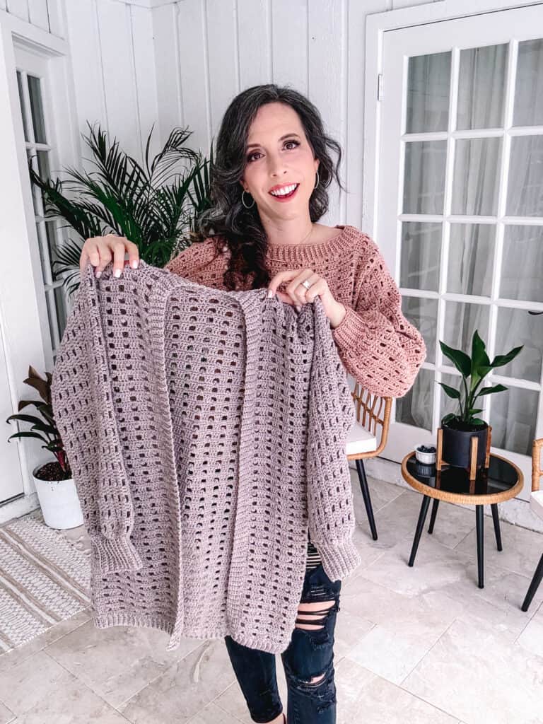 Hummingbird Crochet Cardigan Free Pattern - Briana K Designs