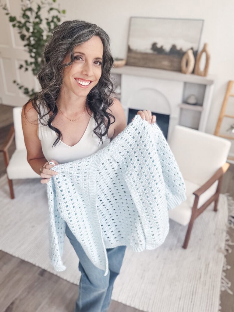 Hummingbird Crochet Cardigan Free Pattern - Briana K Designs