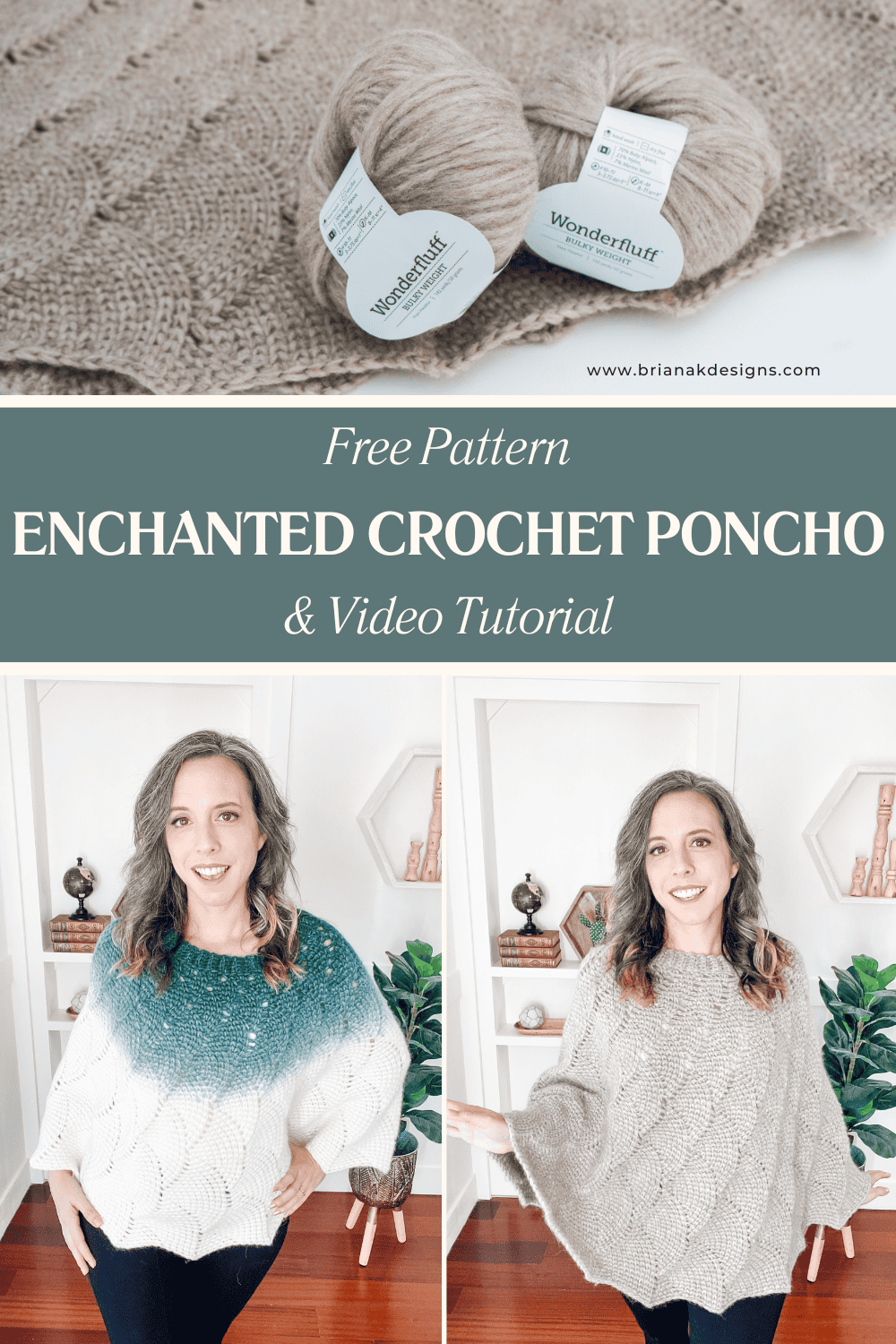 Enchanted Crochet Poncho - Free Pattern