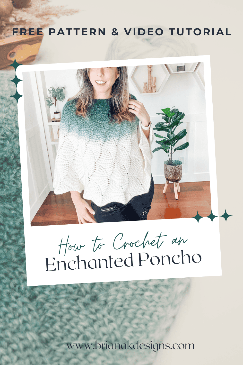 Enchanted Crochet Poncho - Free Pattern