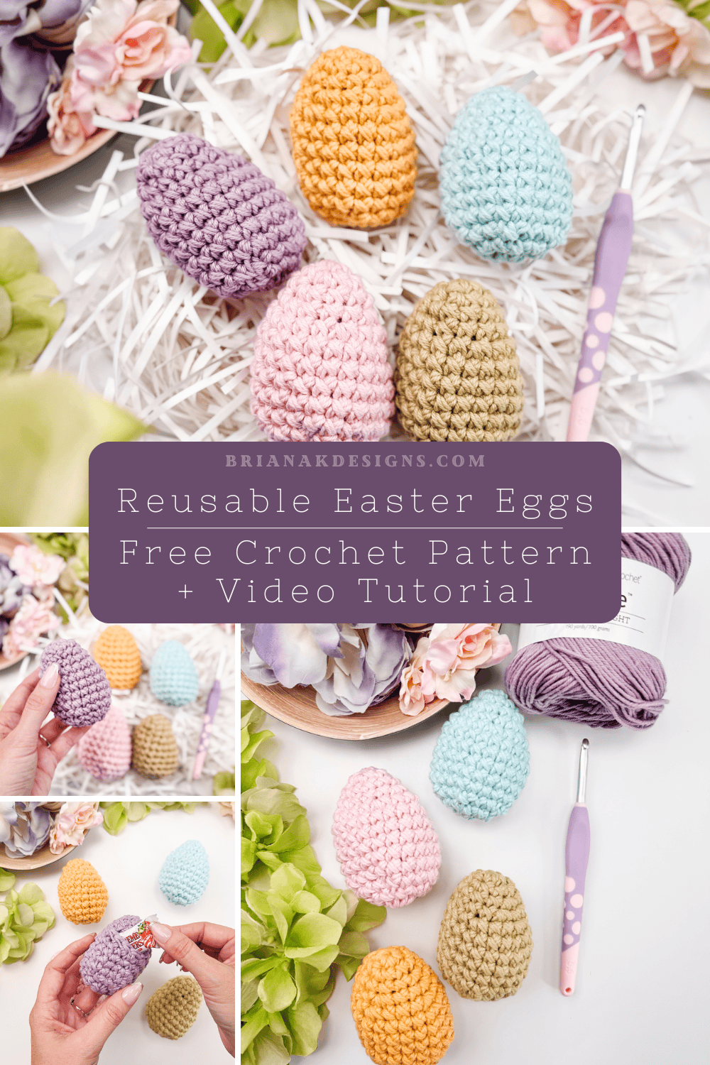 Free Reusable Crochet Easter Egg Pattern
