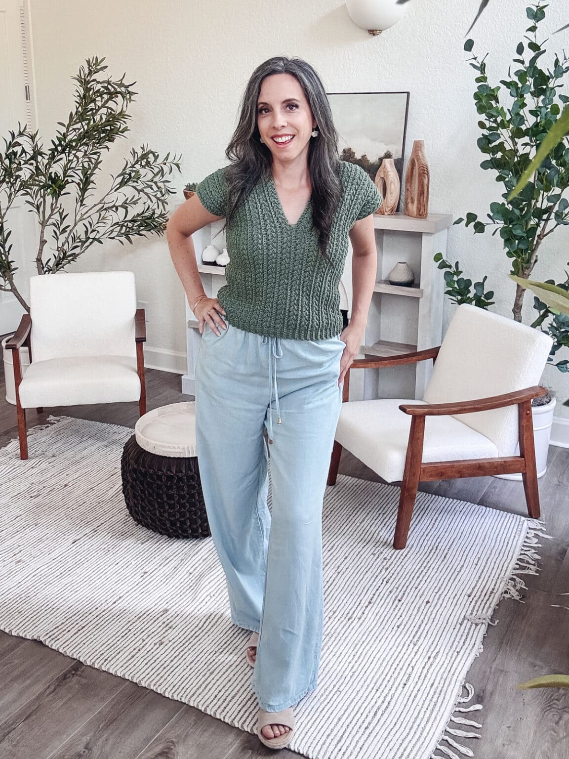 Braided Wheat Easy Summer Top Free Crochet Pattern
