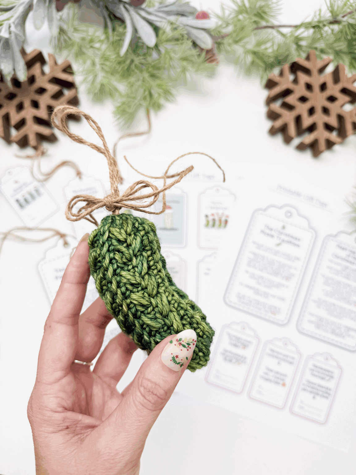 Wheat Stitch™ Crochet Pickle Ornament – Free Pattern + Festive Fun ...