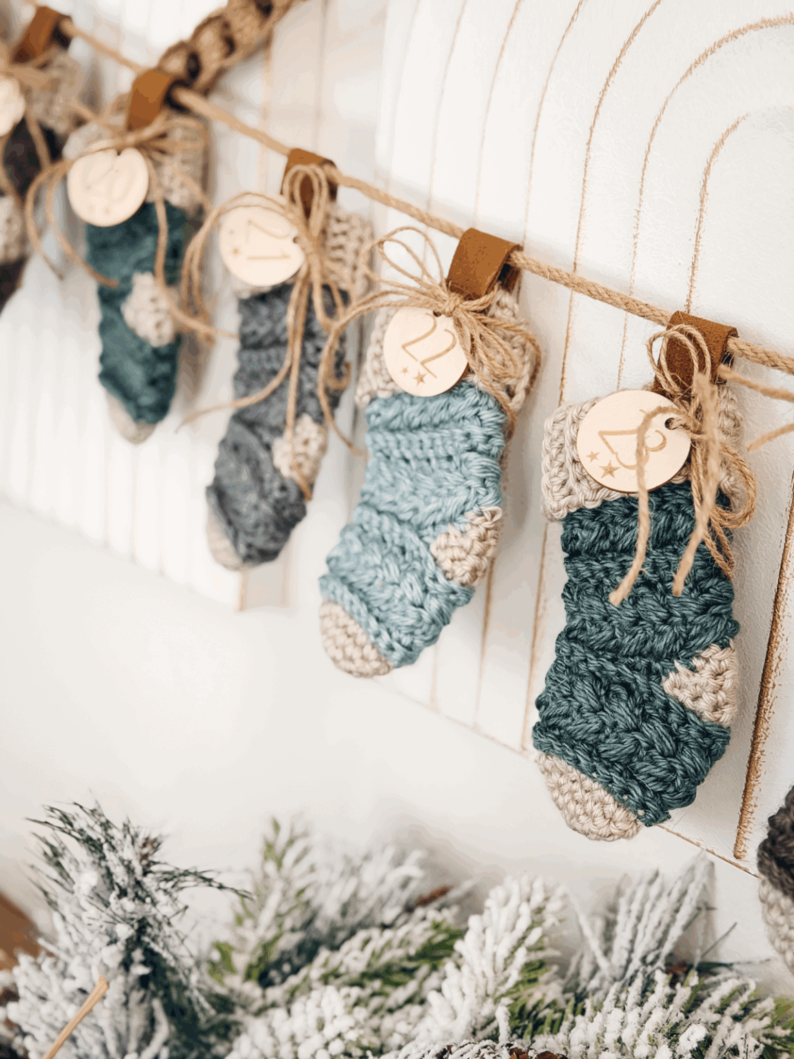 Wheat Stitch™ Crochet Mini Stocking – Free Pattern + Easy Holiday Gift ...