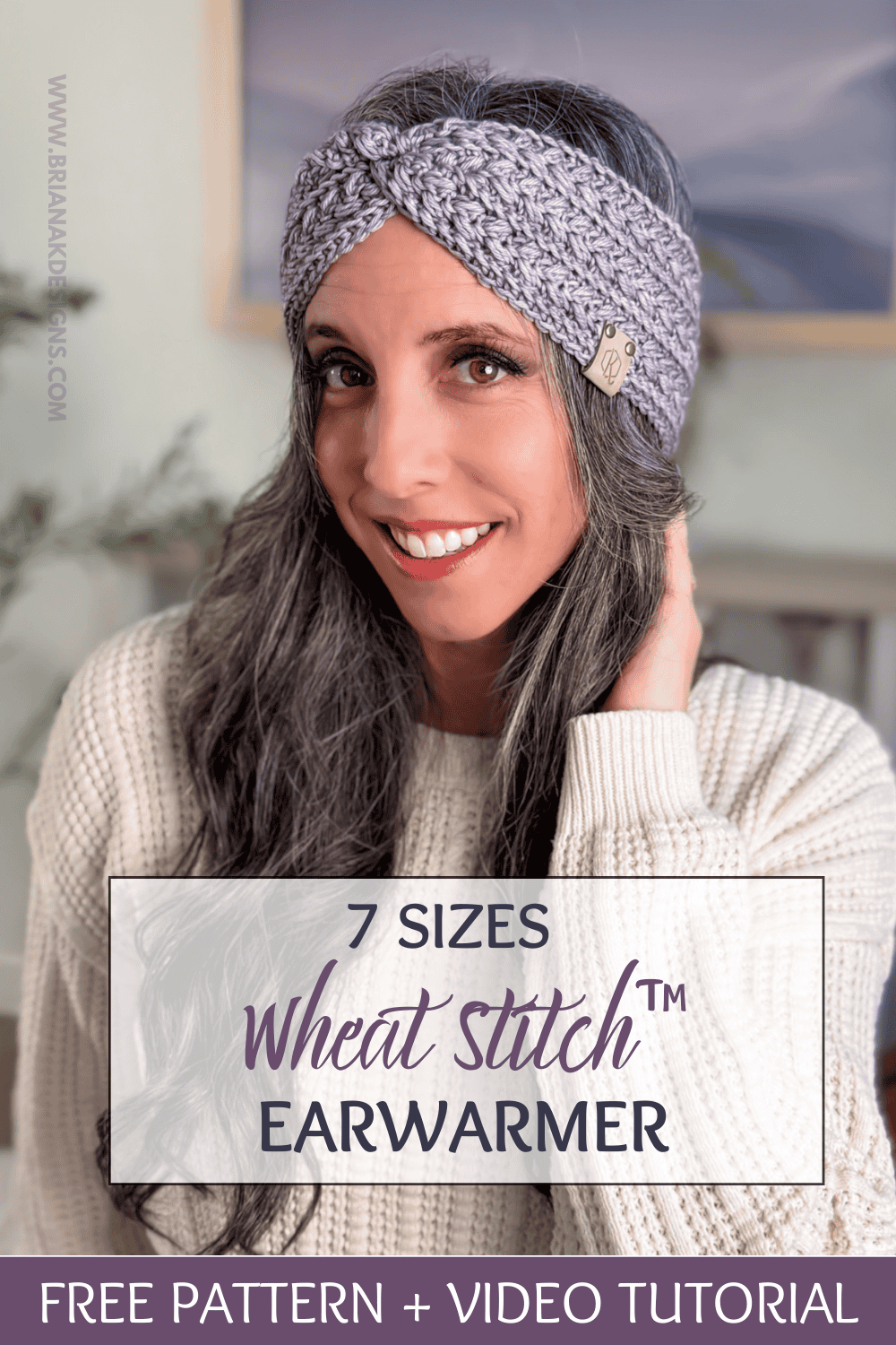 Wheat Stitch™ Crochet Earwarmer Pattern – Easy, Cozy & Perfect in 7 ...