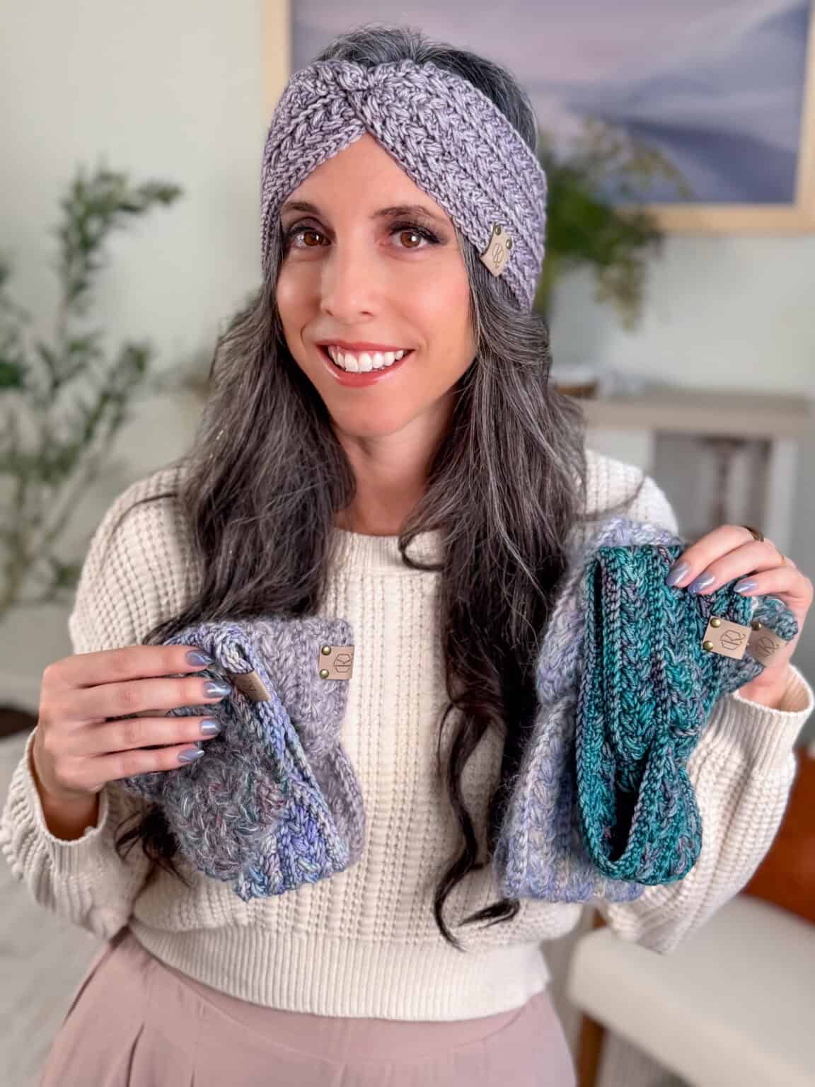 Wheat Stitch™ Crochet Earwarmer Pattern – Easy, Cozy & Perfect in 7 ...