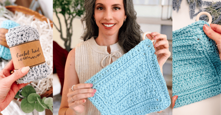 Petal Loop Stitch Trivet for a Cozy Kitchen - Briana K Designs