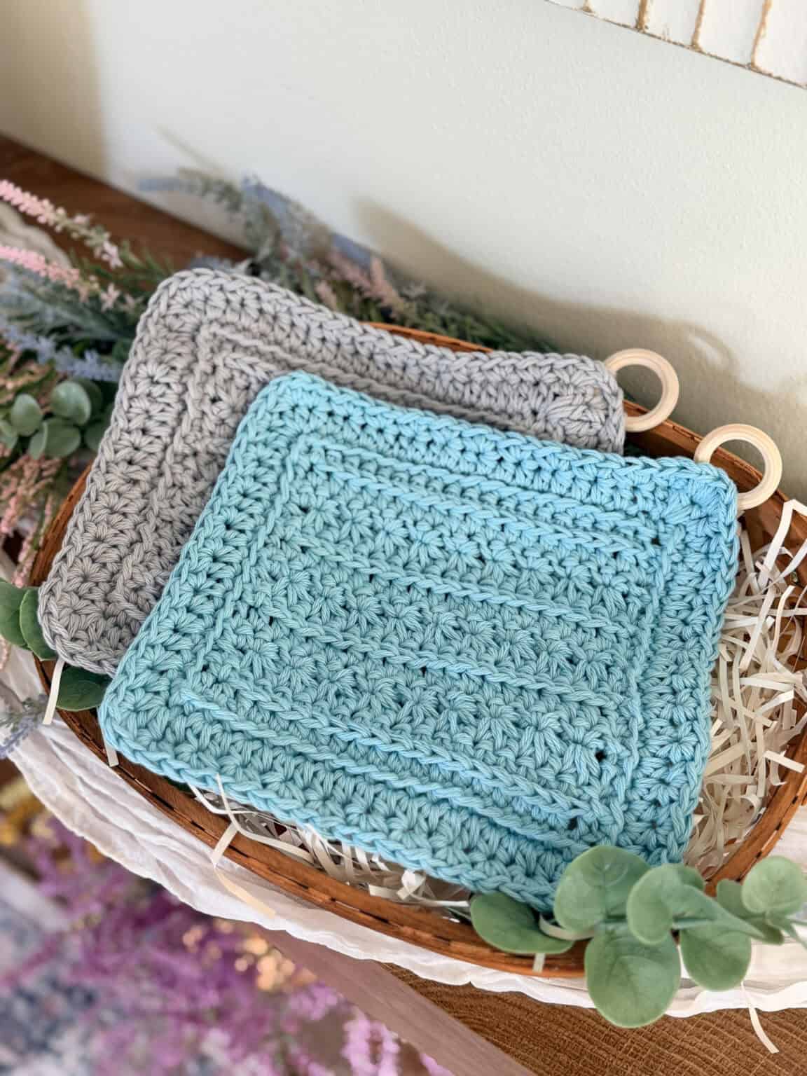 Petal Loop Stitch Trivet for a Cozy Kitchen - Briana K Designs